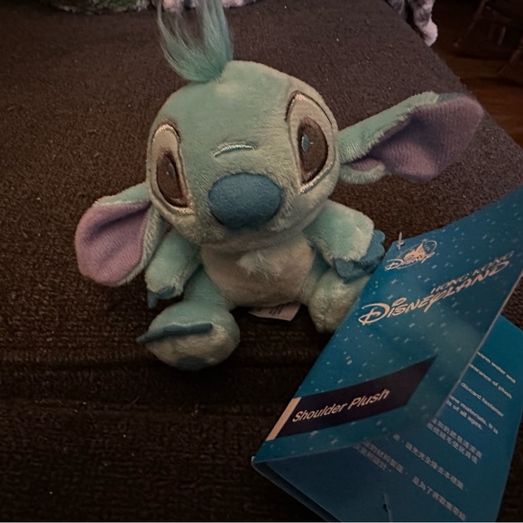 Disney | Other | Disney Stitch Shoulder Plush From Disneyland Hong Kong ...